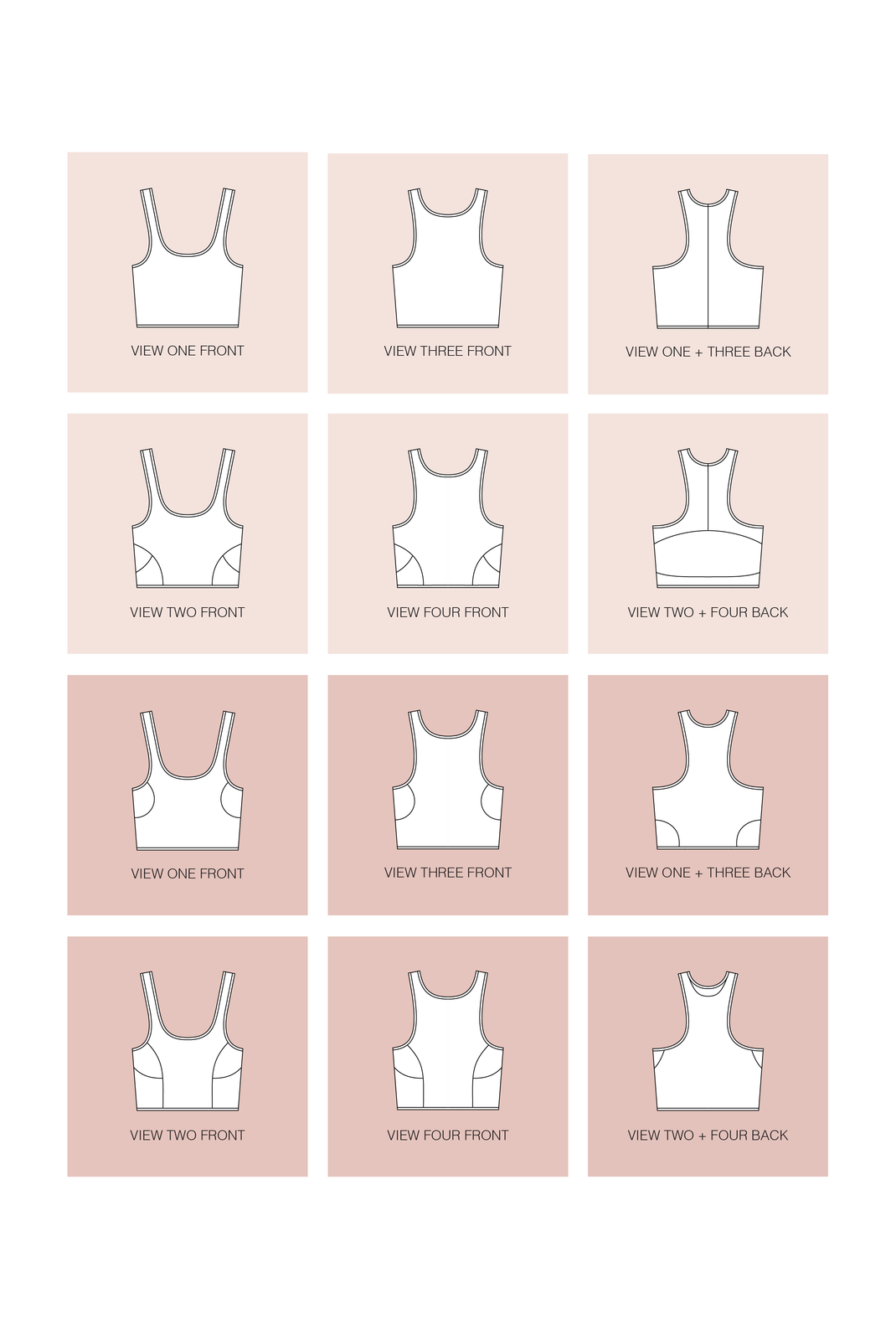 Axis Tank - Downloadable PDF Sewing Pattern Bundle – Sophie Hines