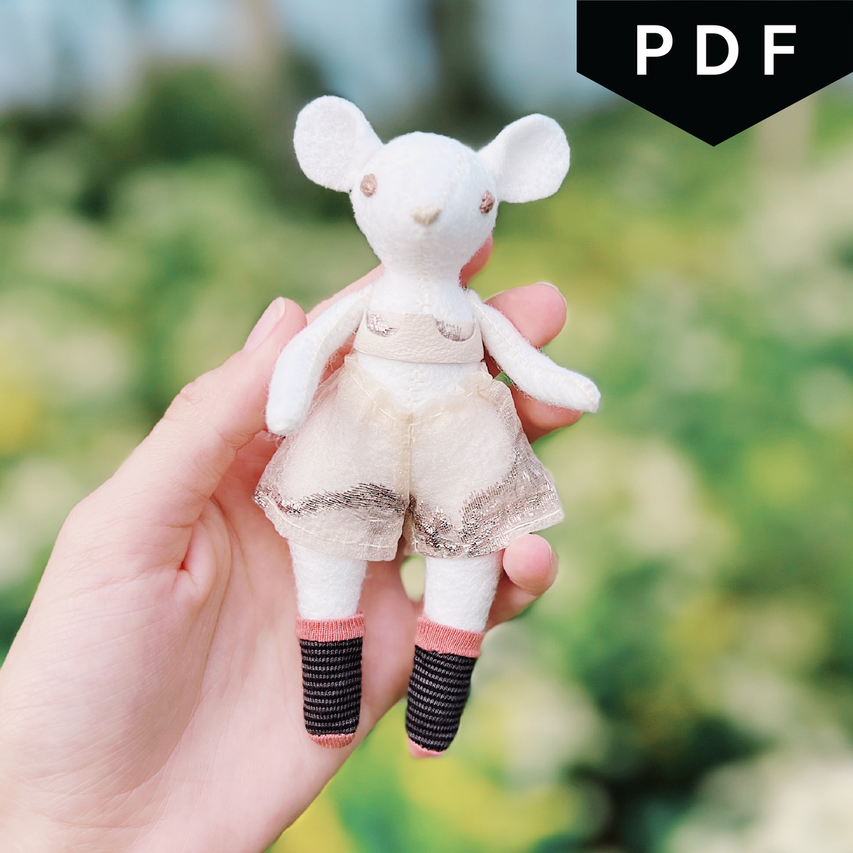 Melba Undie Mouse - Downloadable PDF Sewing Pattern – Sophie Hines
